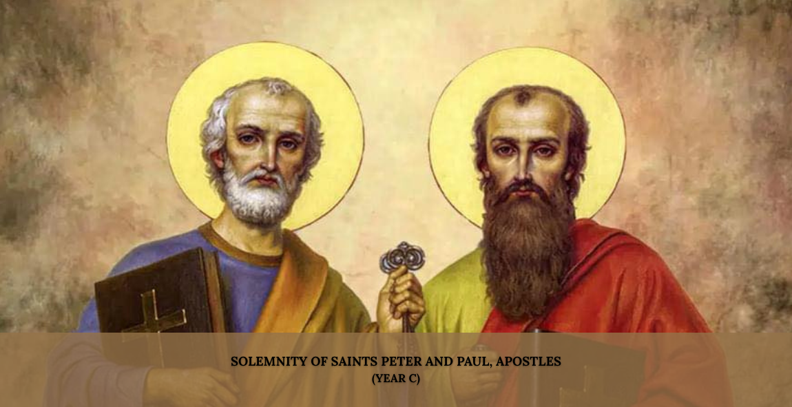 Newsletter June 29th 2025 / Feast of Saints Peter and Paul, Apostles ...